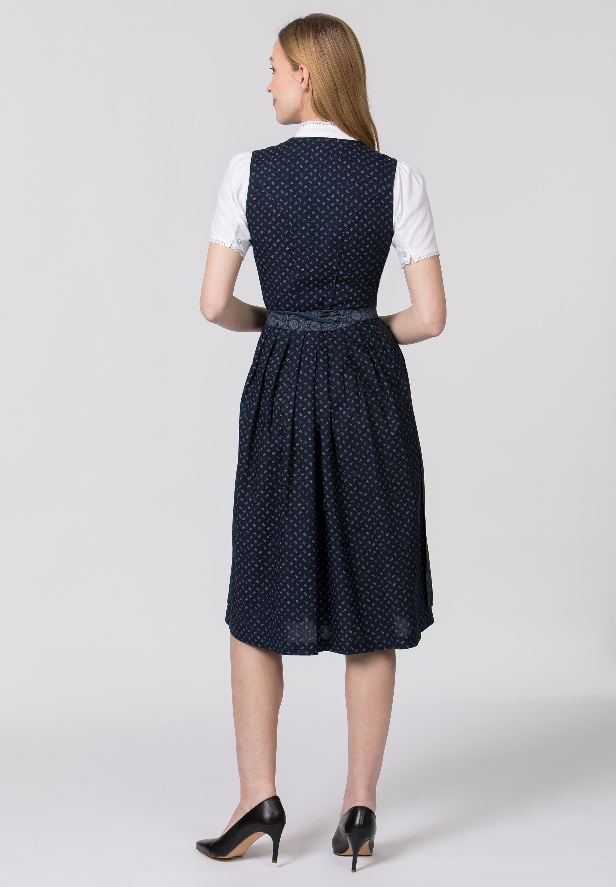 Bochum Women's Long Dirndl - Traditional German Long Dirndl - Bavarian ...