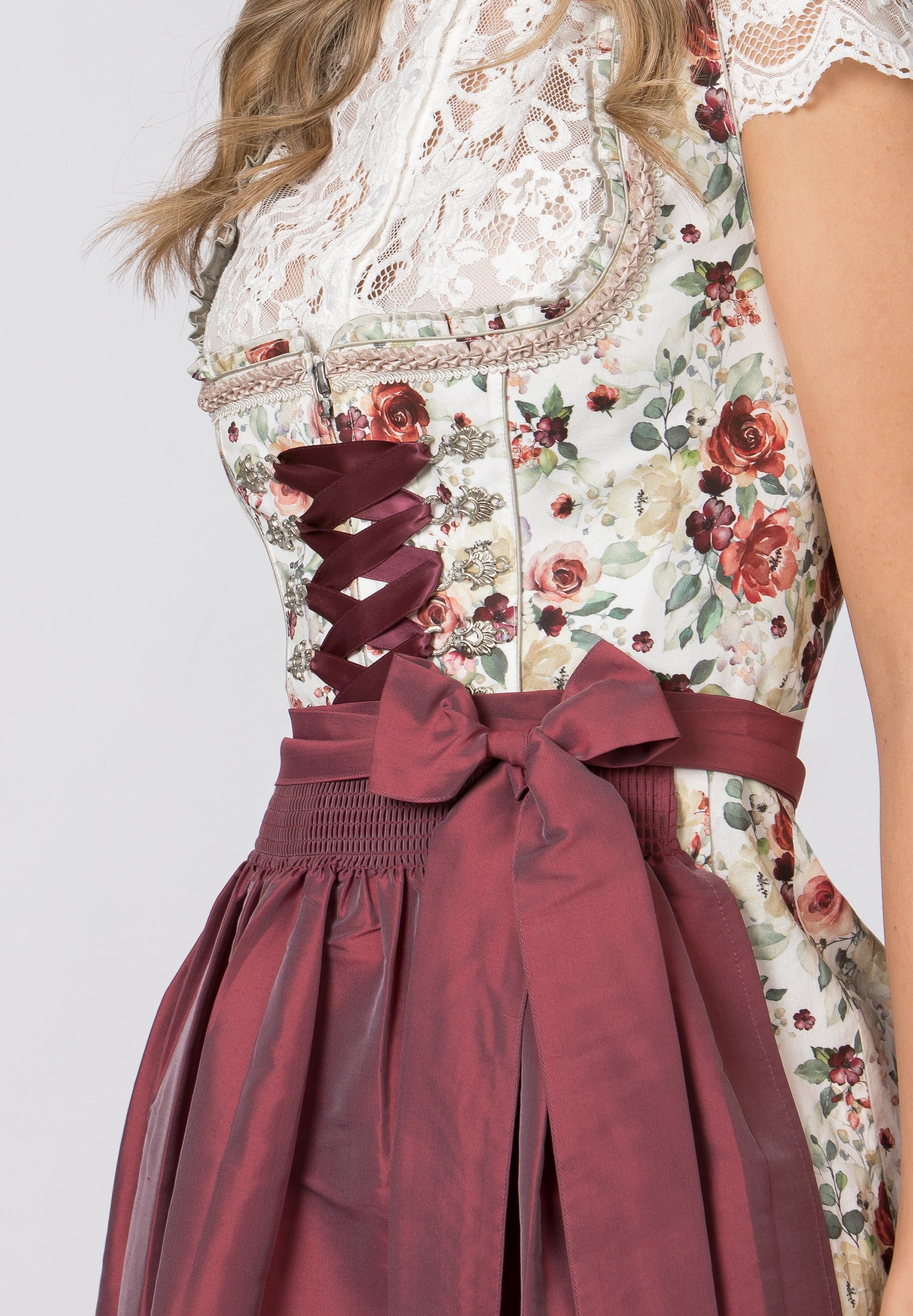 Sassnitz Women's Midi Dirndl-Bavarian Midi Dirndl - Authentic German ...